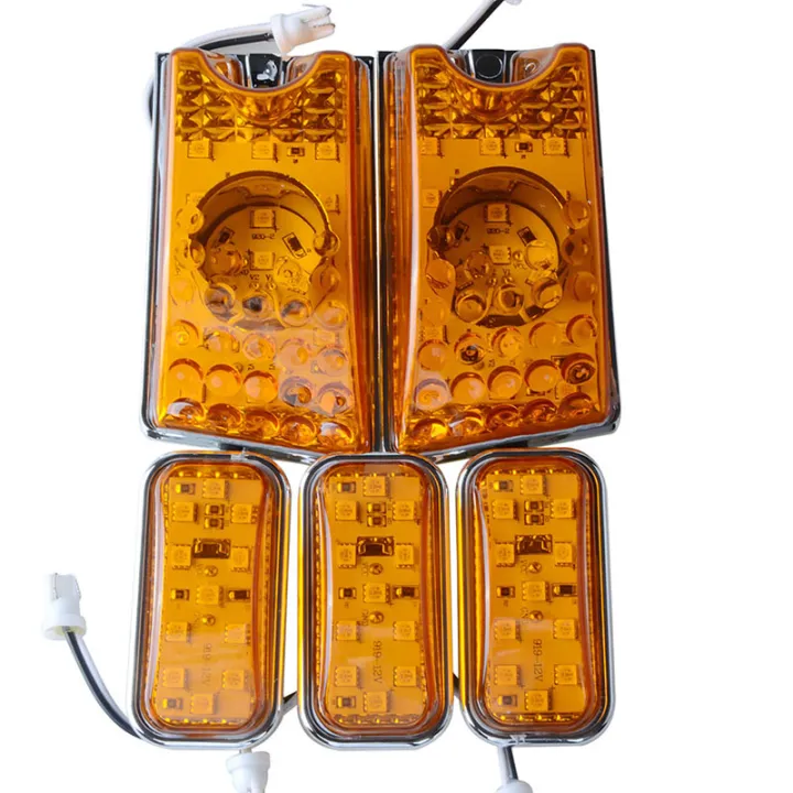 Car LED Roof Warning Lights Marker Indicator Lamp ed Black T10 Fit For ...