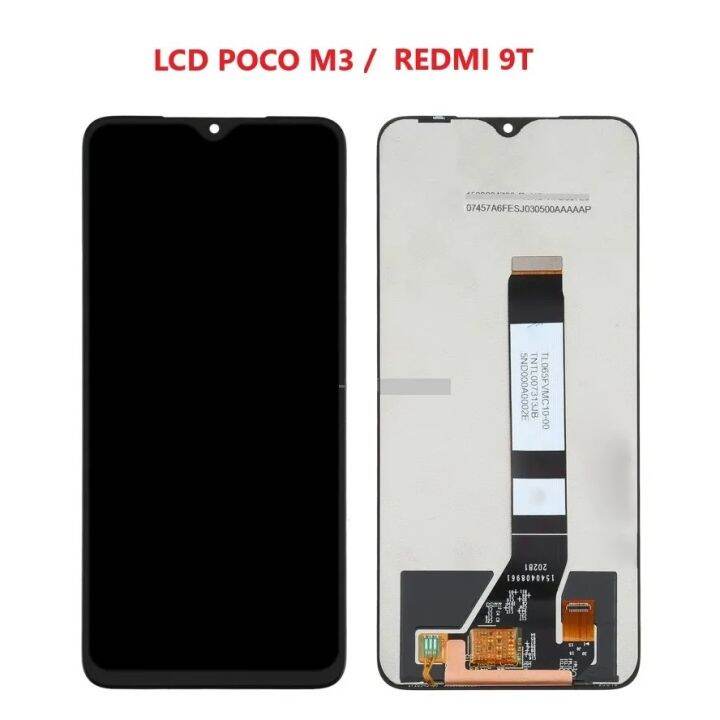 LCD POCOPHONE M3 / REDMI 9T / POCO M3 FULLSET + TOUCHSCREEN ~ MGS INDO ...