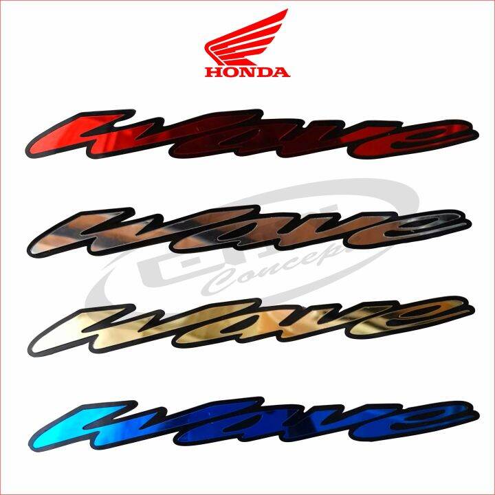 Emblem Honda WAVE Logo Motor Thailand Supra Karisma 3D Akrilik Variasi ...