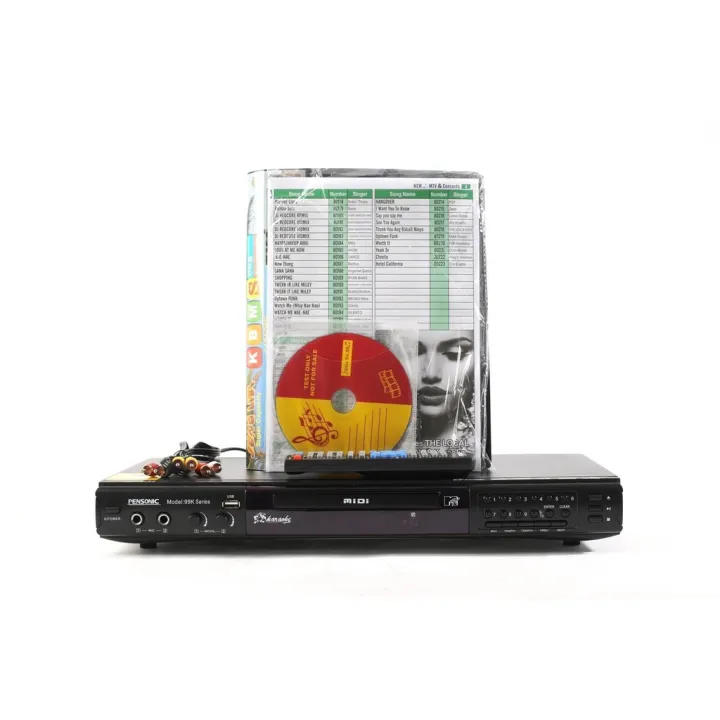 Pensonic 99K-4154 DVD Karaoke Player (FREE )Songbook, CD | Lazada PH