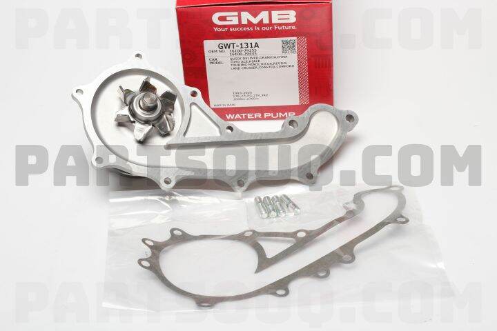 ORIGINAL/GENUINE GMB WATER PUMP FOR TOYOTA HILUX/GORTUNER/INNOVA 1TR ...