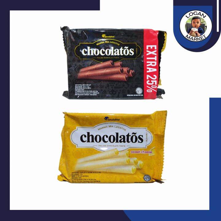 Chocolatos Wafer Roll Mini Pack Dark Coklat Cheese Keju | Lazada Indonesia