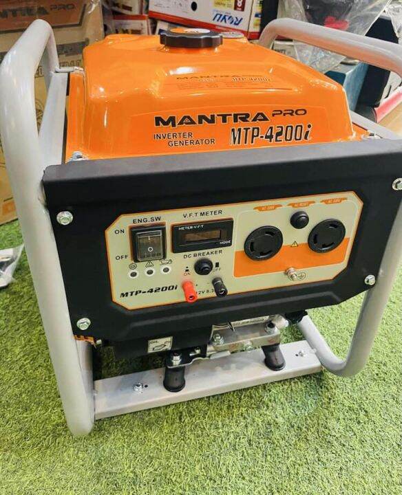 MANTRA PRO Gasoline Inverter Generator 4200W 9HP Single head 4-Stroke ...