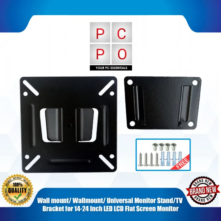 Wall mount/ Universal Monitor Stand/TV Bracket for 14-24 Inch LED LCD ...