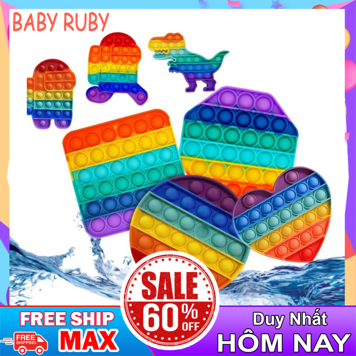 Pop It Đồ Chơi - Đồ Chơi Bóp Bong Bóng Thư Giãn Xả Stress - pop it ...