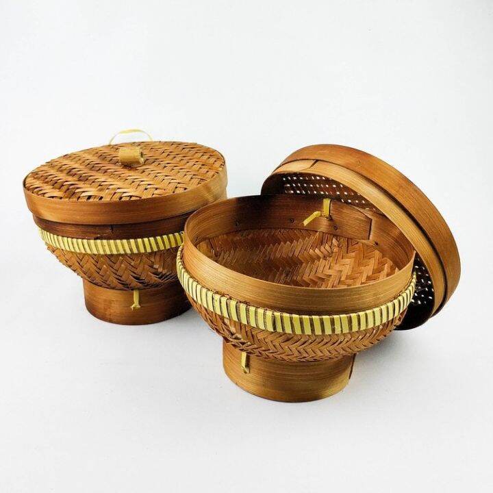 Bakul Bambu Besek Nasi Wadah Nasi Wakul Anyaman Bambu Bakul Tempat Nasi ...