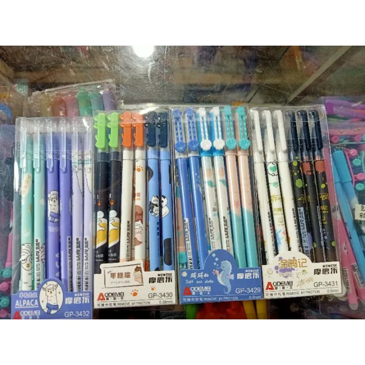 PROMO - Pulpen Aodemei bisa di hapus 1 pak isi 12 pcs | Lazada Indonesia