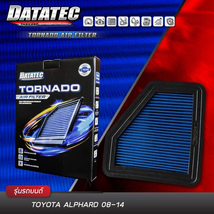 กรองซิ่งรถยนต์ Datatec Tornado Alphard 2008-2014 และ 2015+ ประหยัดน้ำมัน รอบมาไว | Lazada.co.th