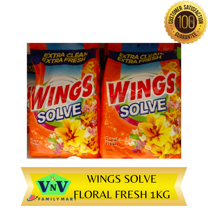 VNV WINGS SOLVE FLORAL FRESH 1KG | Lazada PH