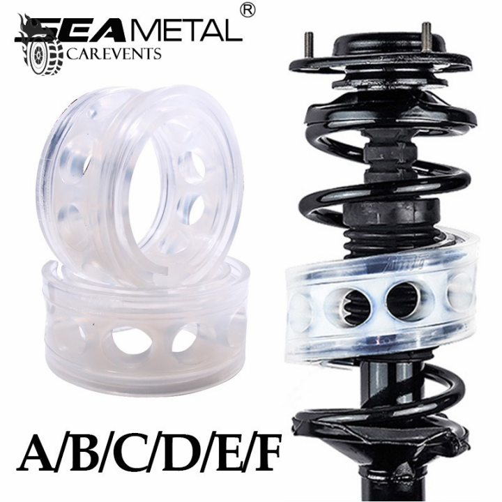 【Car Improvement】Universal Car Shock Absorber 2pcs Spring Bumper Power ...