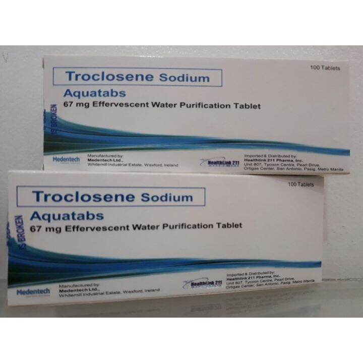 Aquatabs Effervescent tablet | Lazada PH