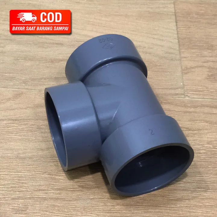 TEE SOCK PIPA PVC 2 INCH RUCIKA (D) | Lazada Indonesia