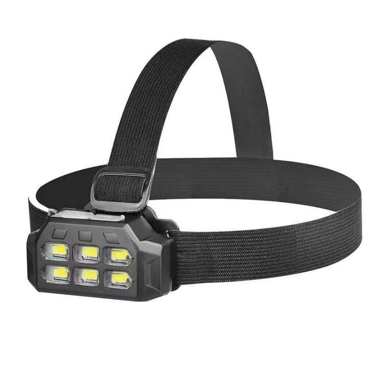 6LED Headlamp USB Rechargeable Portable Camping Head Lamp | Lazada PH