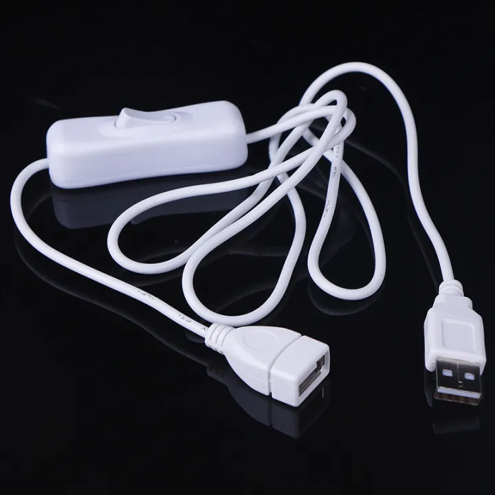 Bhece Nien 1 ชิ้น 1 เมตรสาย USB ที่มีสวิทช์เปิด/ปิดสายเคเบิลขยายสลับ ...