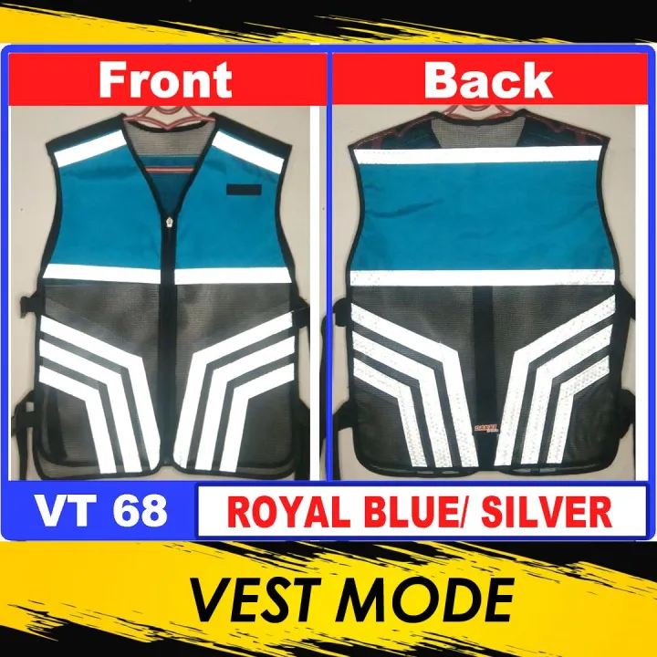 VT68 Vest for Motorcycle Rider High Visibility Safety Vest ...