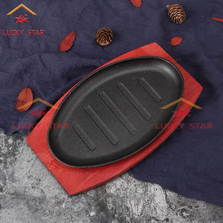 Oval sizzling plate/ Pangsisig/ Sizzling Plate Sale/ LUCKY STAR | Lazada PH