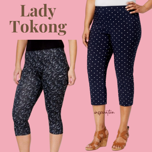 Blooming Fashion XL LADY ADULT SIZE TOKONG PANTS capri pants | Lazada PH
