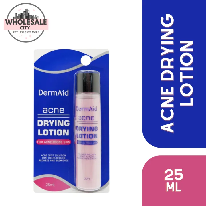 Original DERMAID Acne Drying Lotion 25ml Reduce Blemishes Dries Acne ...