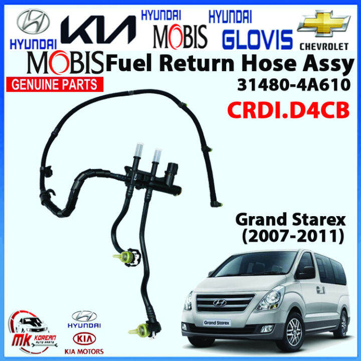 [GENUINE] Fuel Return Hose Assy for Grand Starex(2007-2011). CRDI. D4CB ...