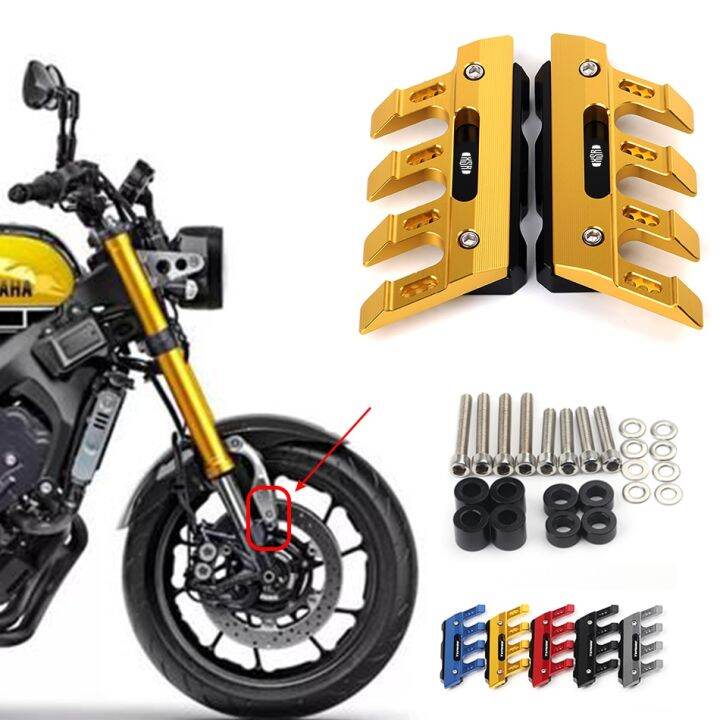 Motorcycle Front Fender Side Protection Guard Mudguard Sliders For ...