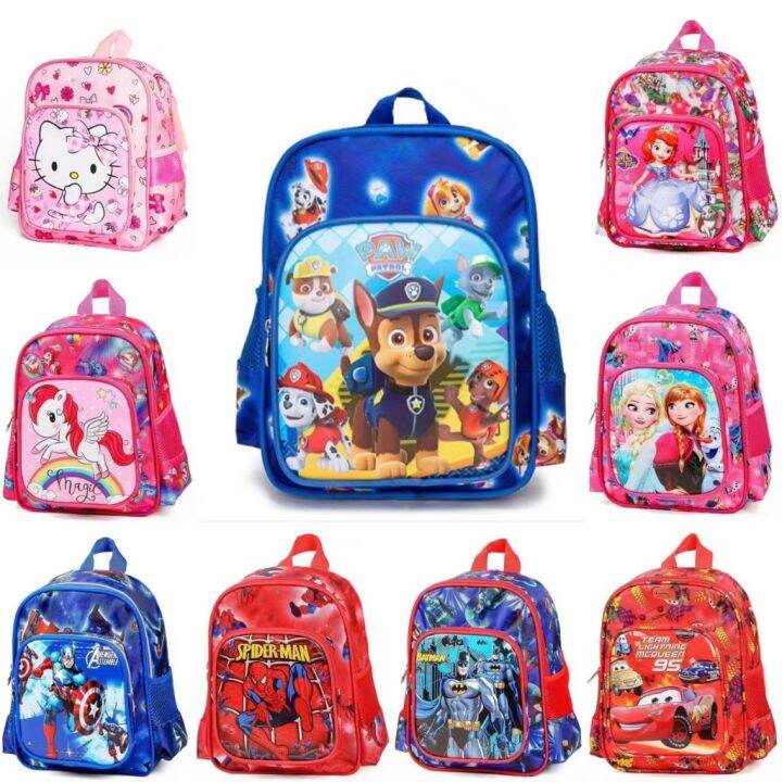 jingru Cute cartoon character design backpack for kids | Lazada PH