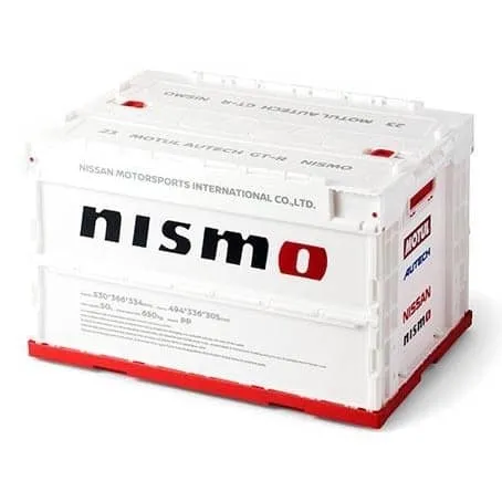 Genuine NISMO Folding Container Box White 50L | Lazada