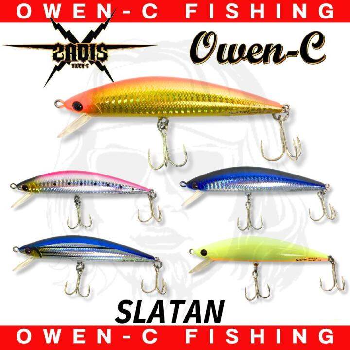 เหยื่อปลอม SLATAN SLT120 120mm 39g --- | Lazada.co.th