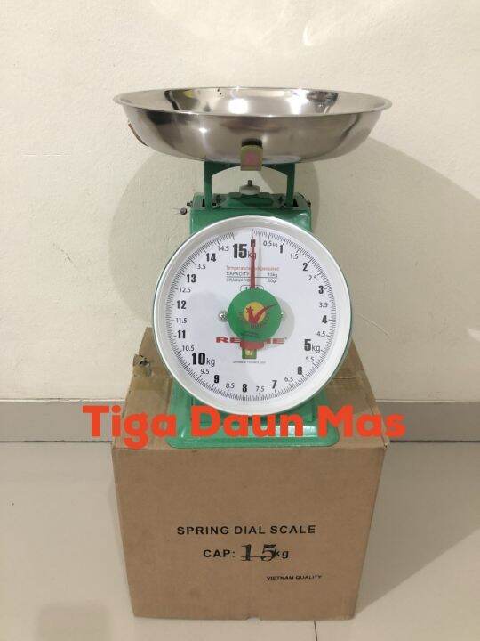 Timbangan Duduk Jarum / Timbangan Manual Kualitas Vietnam 15 Kg | Lazada Indonesia