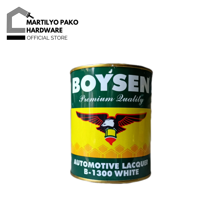 BOYSEN Automotive Lacquer White 1L | Lazada PH