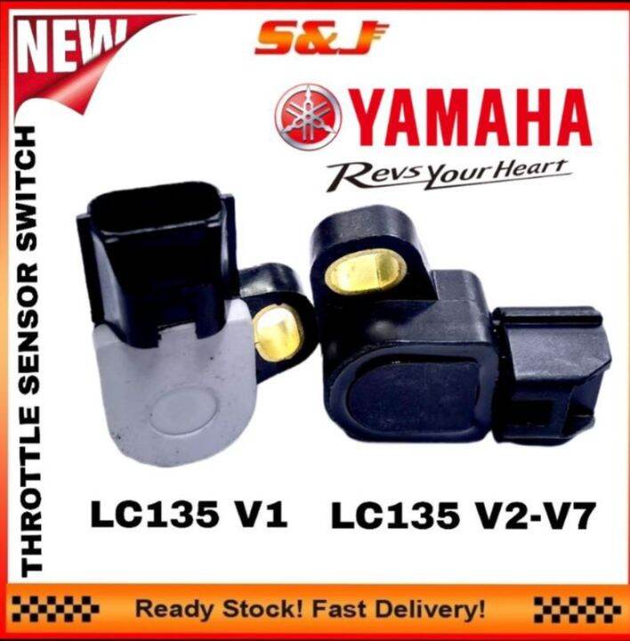 YAMAHA LC135 V1 / LC135 NEW V2 V3 V4 V5 V6 V7 THROTTLE SENSOR SWITCH | Lazada