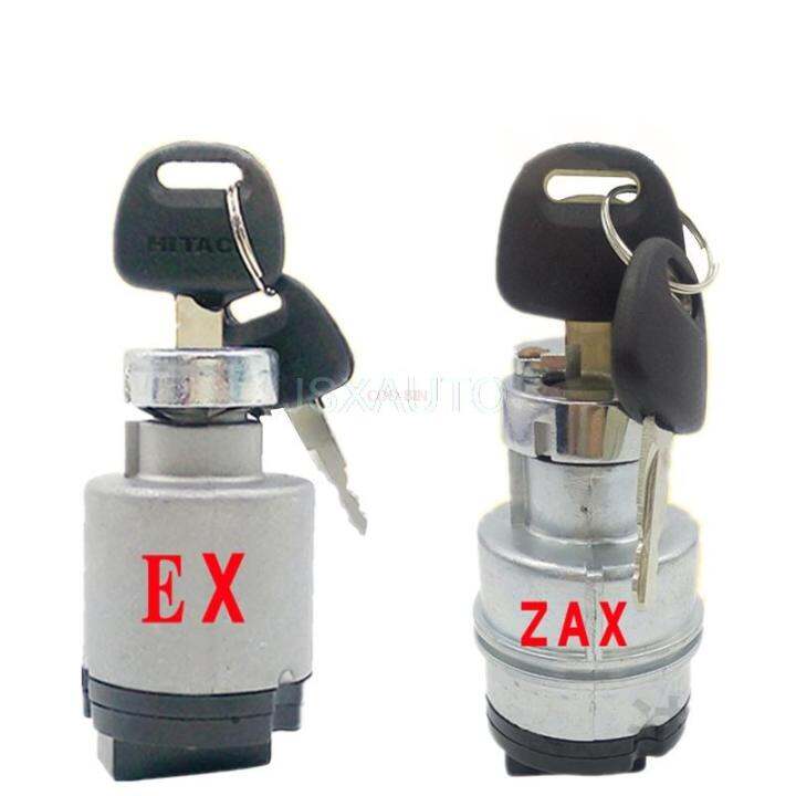 Excavator Start Key Ignition Switch Electric Door Lock Excavator ...
