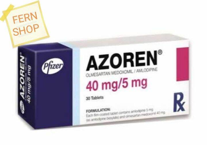 AZOREN 40mg/5mg Isi 30 Tablets Obat Hipertensi | Lazada Indonesia