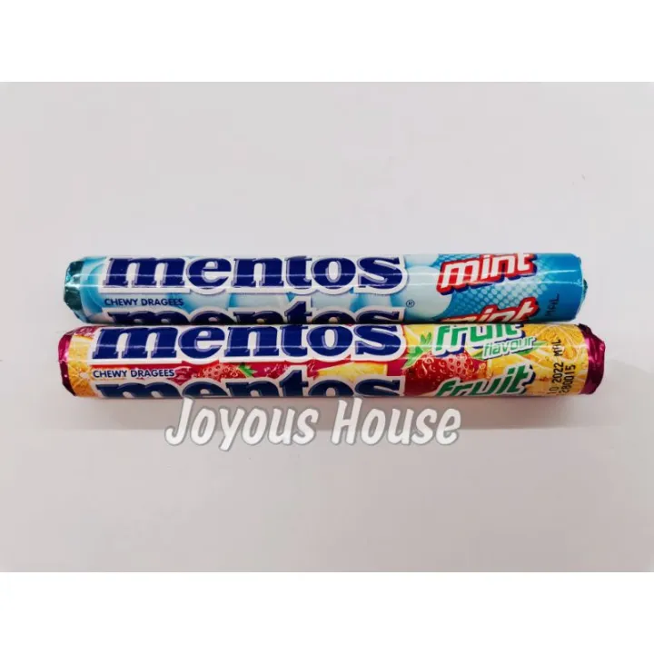 Mentos Roll Mint / Fruit 37g | Lazada