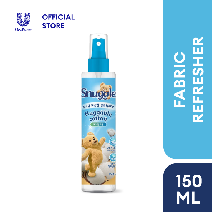 SNUGGLE FABRIC FRESHENER HUGGABLE COTTON 150ML | Lazada PH