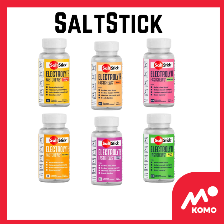 SaltStick Fastchews 60 ct - อิเล็กโทรไลต์ชนิดเม็ดแบบเคี้ยว 60 เม็ด best ...