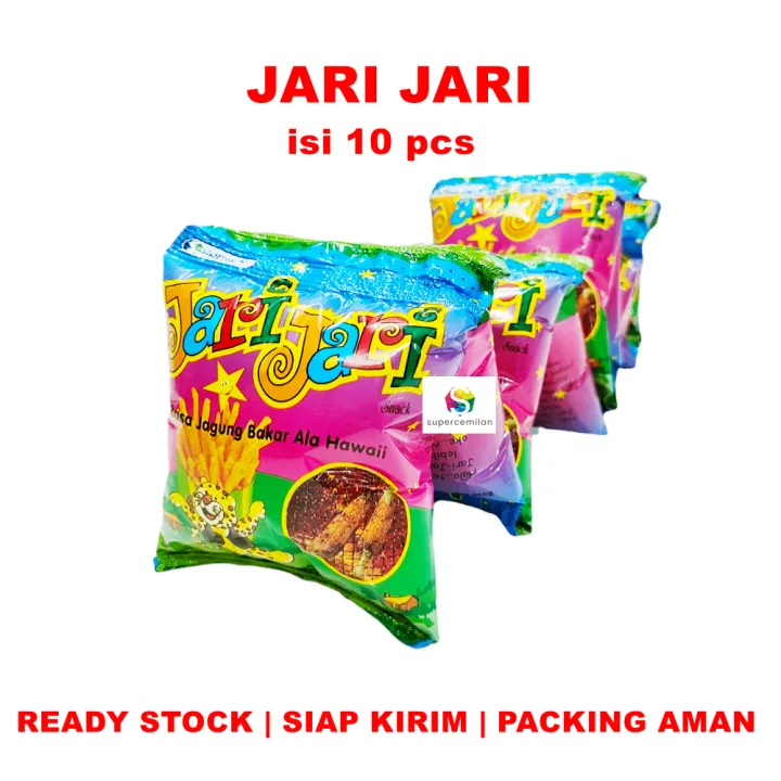 Jari Jari Snack Chiki Jadul Jagung Bakar ala Hawaii (isi 10 pcs ...