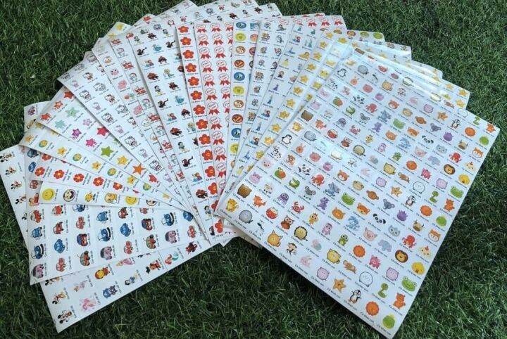 Sticker khen thưởng học sinh, giáo cụ dạy học cho giáo viên tiểu học ...