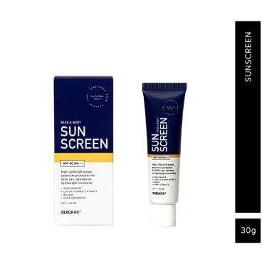 QUICKFX Sunscreen 30g SPF 50 PA++ UVA/UVB protection | Lazada PH