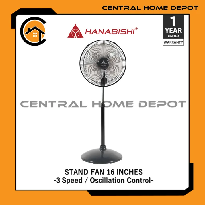 Hanabishi Stand Fan 16" / Classic Air 16SF | Lazada PH