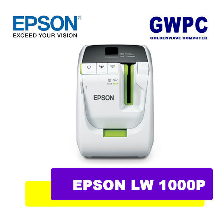 Epson LabelWorks LW-1000P Wi-Fi PC-Connectable Label Printer LW 1000P ...