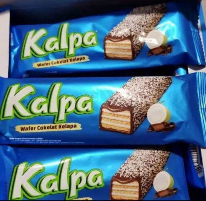 Kalpa Wafer Cokelat KELAPA 1 BOX SNACK WAFER COKELAT KELAPA | Lazada ...
