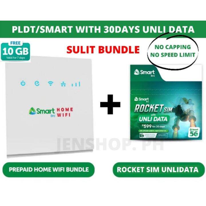 PLDT SMART BRO HOME PREPAID WIFI - LTE | Lazada PH