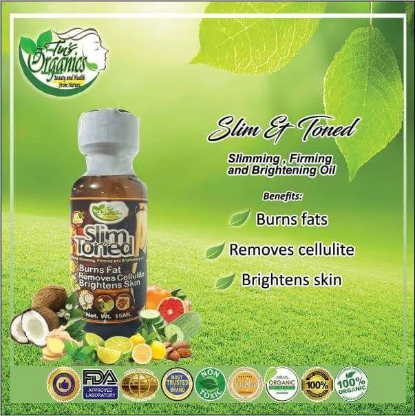 Slim and Toned Organic Slimming Massage Oil | Lazada PH