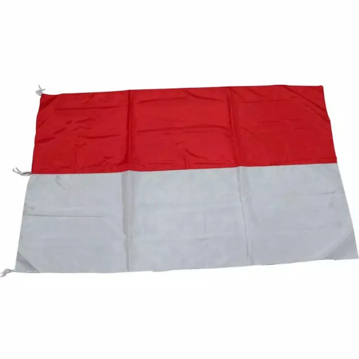 Bendera Besar Sedang Merah Putih Bahan Satin Termurah / Bendera ...