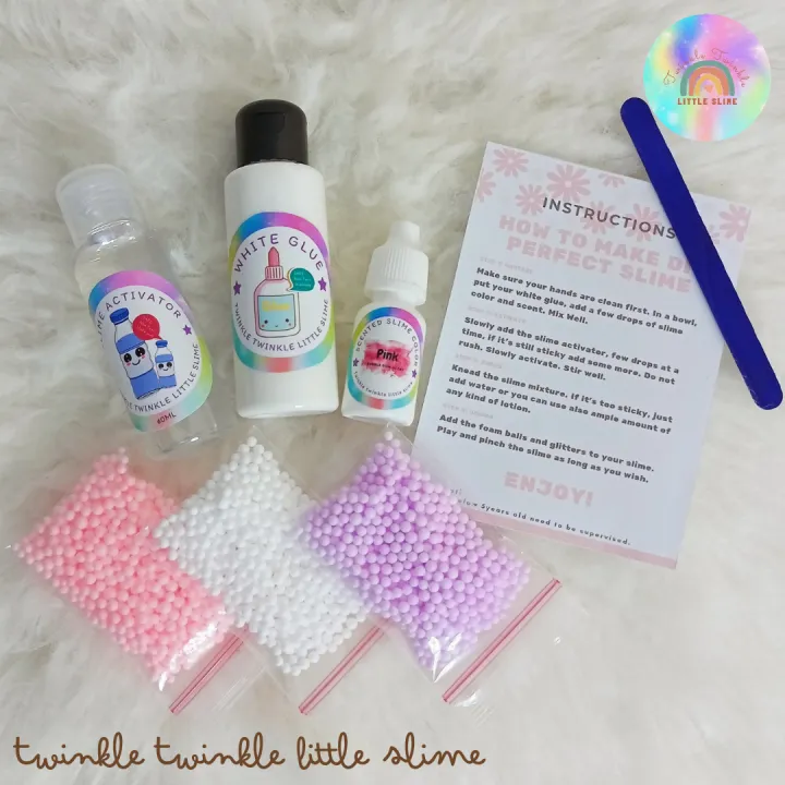Sulit Pack Slime Kit Mini | Budget Pack DIY Mini Slime Kit | Complete ...