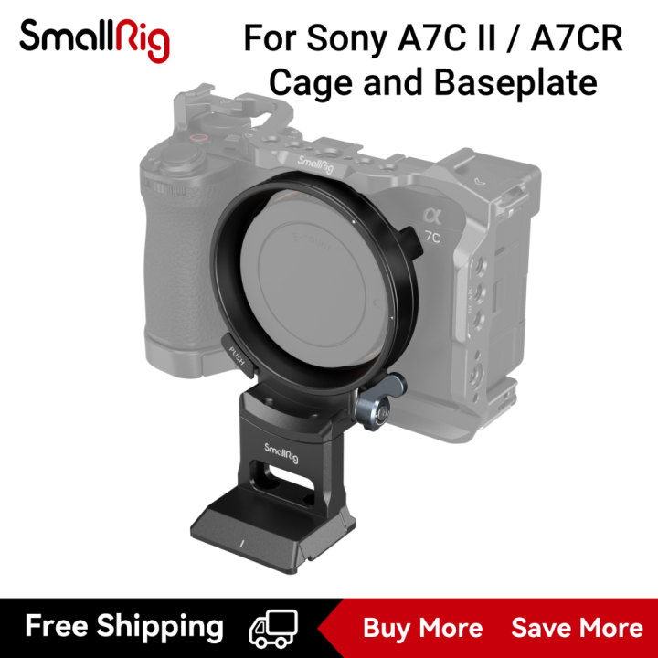 SmallRig Horizontal-to-Vertical Mount Plate for Sony A7C II / A7CR Cage ...