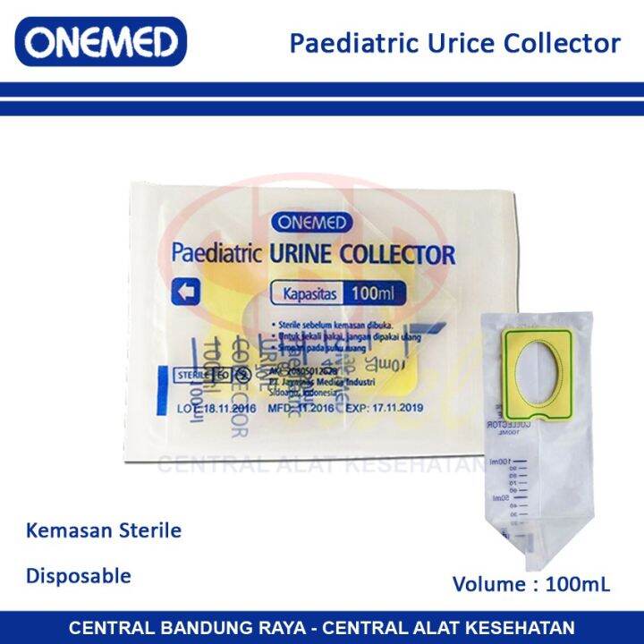 ONE MED Paediatric Urine Collector | Penampung Kencing Bayi | 100mL ...