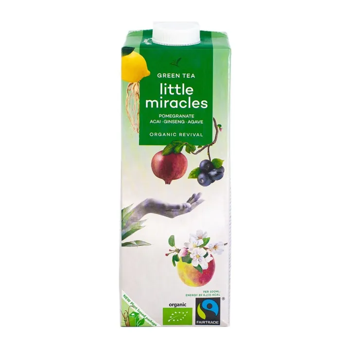 Little Miracles Green Tea & Pomegranate Organic (1 LITER) | Lazada PH