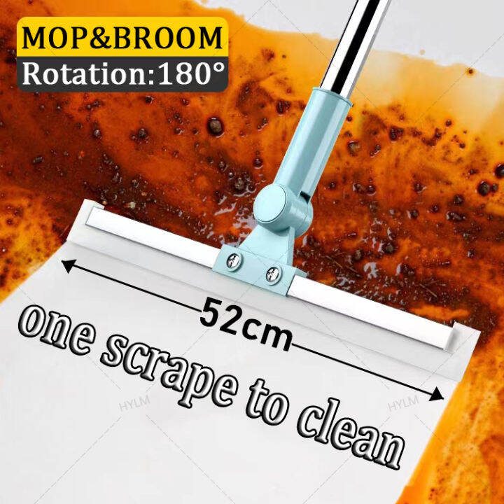 52CM Magic Broom Mop For Floor Squeegee Rubber Magic Broom Wiper ...
