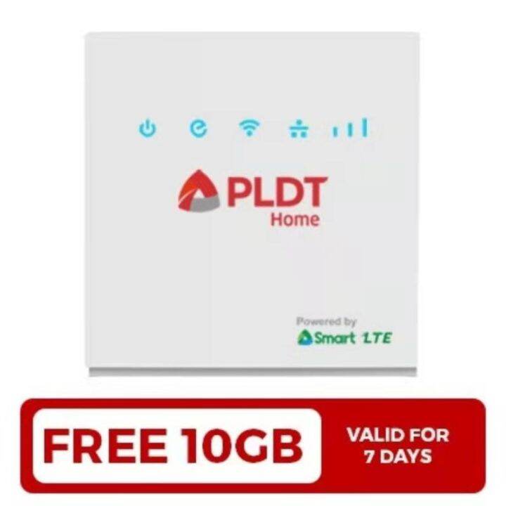 PLDT Smart Home WiFi With FREE 10GB LOAD For 7 Days | Lazada PH